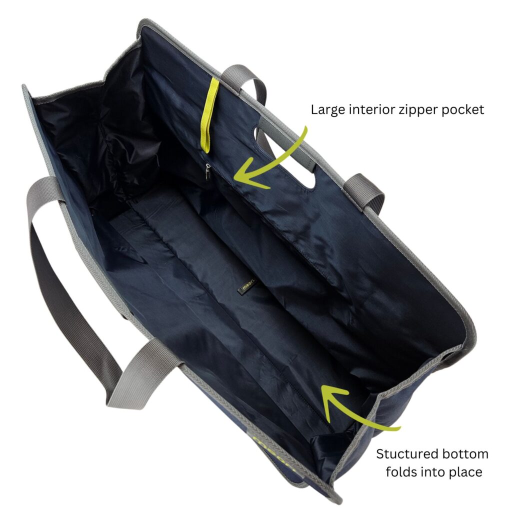 Utility Tote Extra Large with Structured Bottom | Quilt Tote